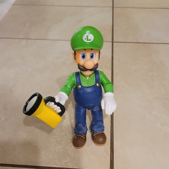 Super Mario Bros | Toys | Super Mario Brothers Luigi Jointed Limbs ...